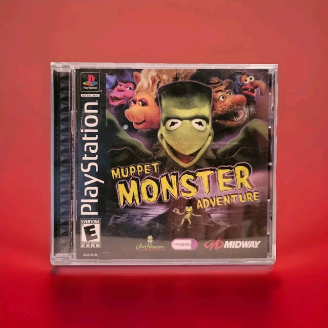 MUPPET MONSTER ADVENTURE PS1 PlayStation 1 Registration Card. Complete ...