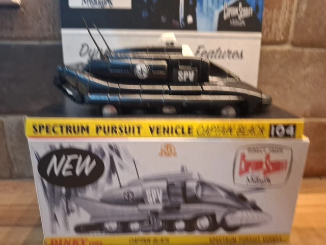 DINKY 104 SPV Captain Black Mysteronized Gerry & Sylvia Anderson ITC TV ...