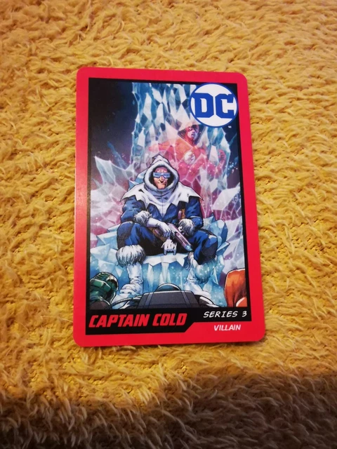DC COMICS ARCADE Coin Pusher - Captain Cold Villains Series 3 Card £8. ...
