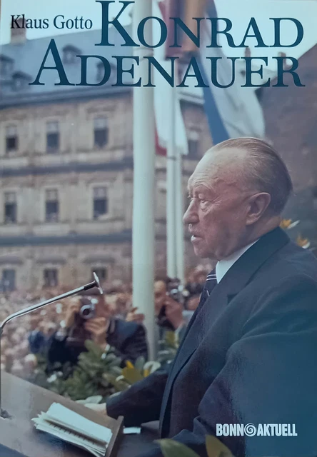 WN 📚 KONRAD ADENAUER (Biographie)- Klaus Gotto (4 sprachig) Bonn ...