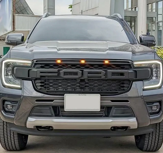 GRILLE FORD RANGER RAPTOR STYLE grille calandre 2023 + ORANGE DEL ...