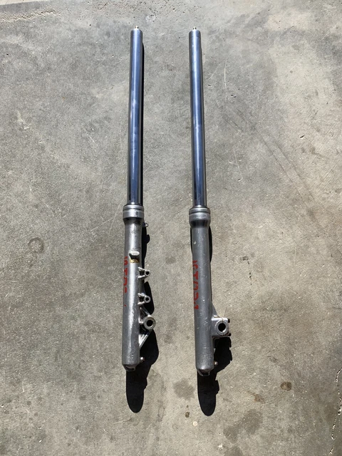 1983 1984 83 84 OEM HONDA ATC250R ATC 250R Front Forks 1 Bent $213.35 ...