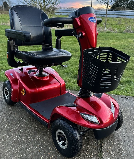INVACARE LEO MEDIUM Size Mobility Scooter Buggy 4-Mph Red £644.22 ...