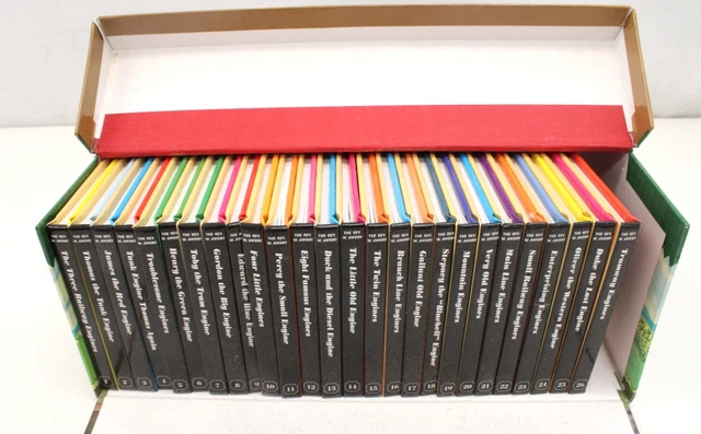 THOMAS THE TANK Engine Classic Library 26x Books W. Awdry VINTAGE HB ...