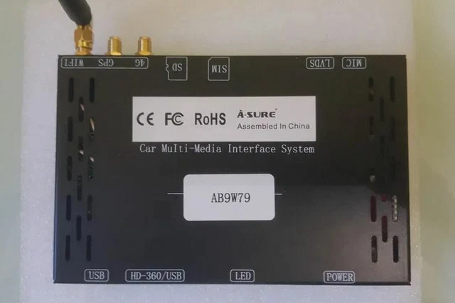 VIDEO INTERFACE ANDROID BOX AB9W79 GPS WIFI 4G LTE For VW Passat B8 ...