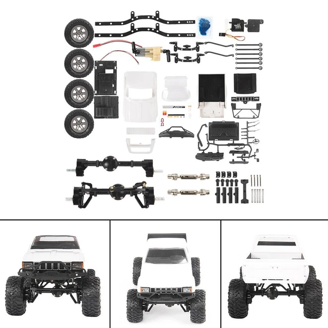 1/16 C24-1MKS 4WD Crawler Car Kit Hobby Grade DIY Part Set Climbing Car ...