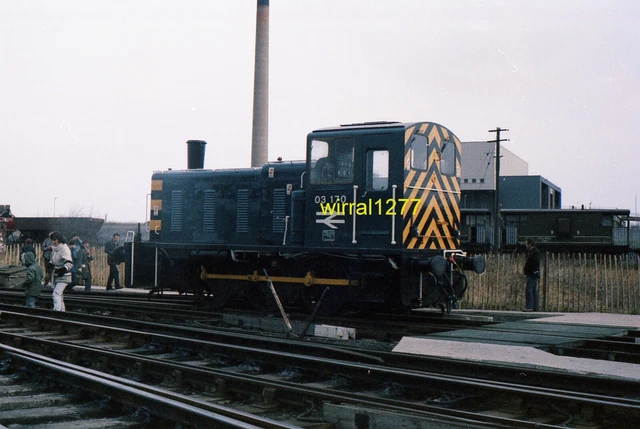 ORIGINAL RAILWAY PHOTOGRAPHIC negative Class 03 03170 at Birkenhead ...