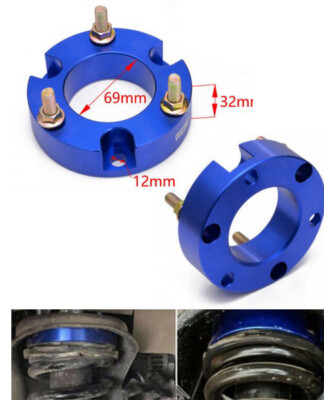 FRONT ALUMINIUM SPRINGS strut spacers 3" Lift Kit for Hilux 2005 on FJ ...