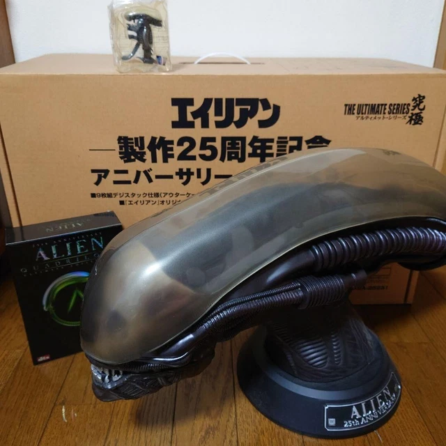 ALIEN QUADRILOGY 25TH Anniversary Head Figure DVD Set Used Japan £409. ...