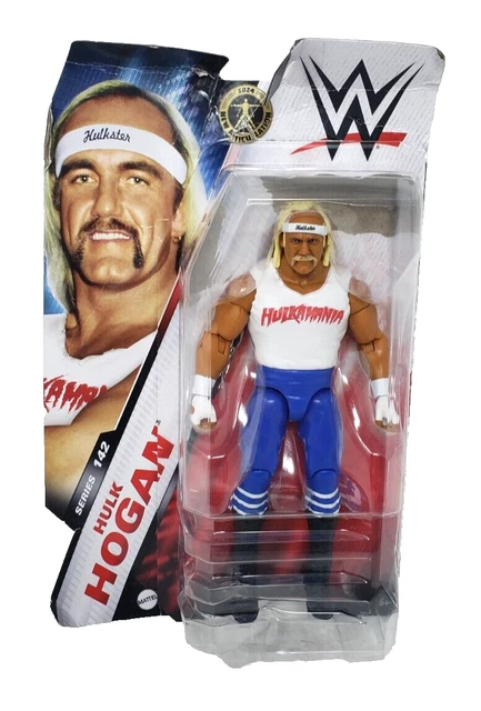 HULK HOGAN WWE Mattel Basic Series #142 Wrestling Action Figure $5.00 ...