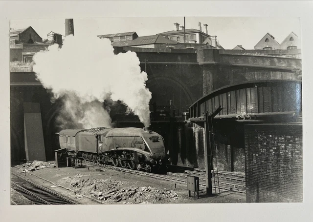 BR RAILWAY LOCOMOTIVE Photograph - 60009 Leaving Copenhagen Tunnel F419 ...
