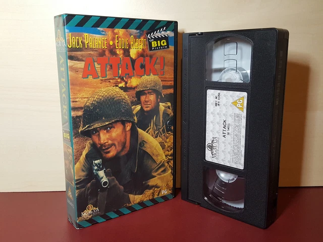 ATTACK! - JACK Palance - Eddie Albert - PAL VHS Video Tape (H26) EUR 14 ...