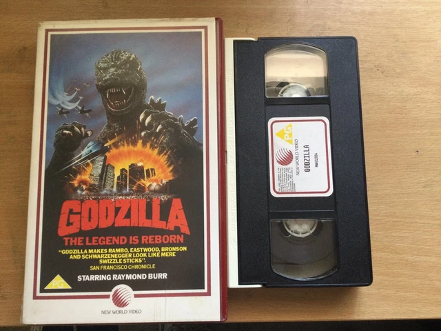 GODZILLA,THE LEGEND IS Reborn,aka 1985,new World,Ex Rental Big Box vhs ...