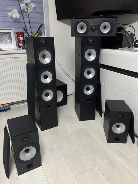 MONITOR AUDIO MR 5.1 Home Cinema Speakers £750.00 - PicClick UK