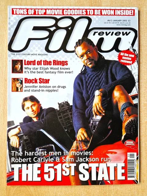 FILM REVIEW MAGAZINE Jan 2002 Tilda Swinton Jennifer Aniston Lord Of ...