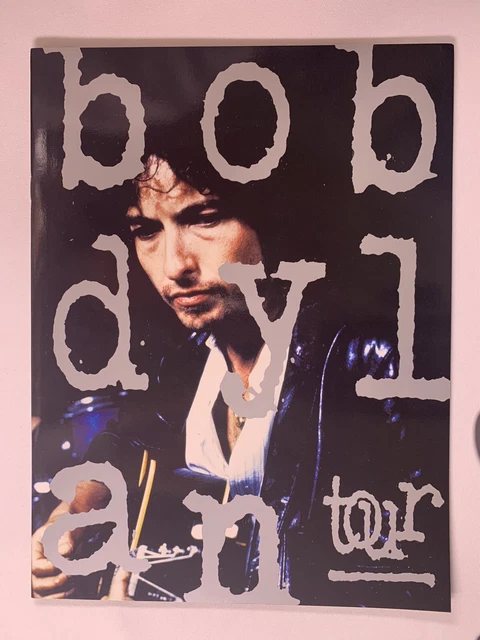 BOB DYLAN CONCERT Programme Vintage Official Never Ending Tour 1992 £60.00 - PicClick UK