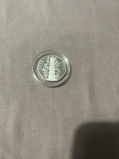 KEW GARDENS 2009 50P UNCIRCULATED filler coin plus free coin capsule £6 ...