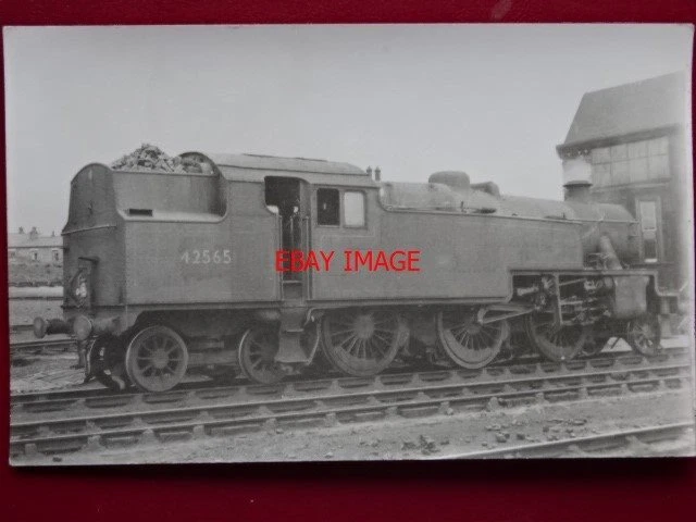 PHOTO LMS Class 4P Loco No 42565 At Wigan 1965 £2.00 - PicClick UK