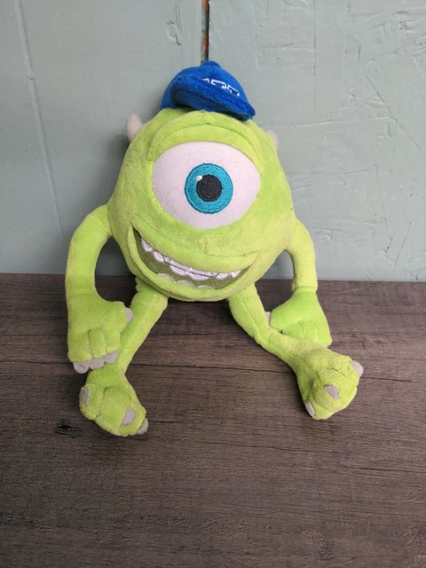 DISNEY PIXAR MONSTERS University Mike Wazowski Monster Plush Toy Doll ...