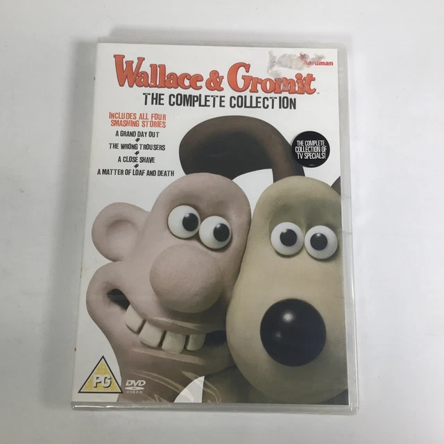 WALLACE AND GROMIT The Complete Collection DVD New and Sealed 2009 £9. ...