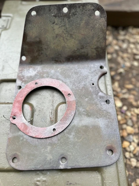 WILLYS MB FORD GPW original WW2 Transmission floor cover and lever ring ...