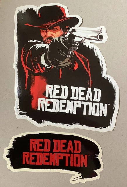 RED DEAD REDEMPTION 2 x Rockstar Games Logo Promo Stickers Brand New £ ...