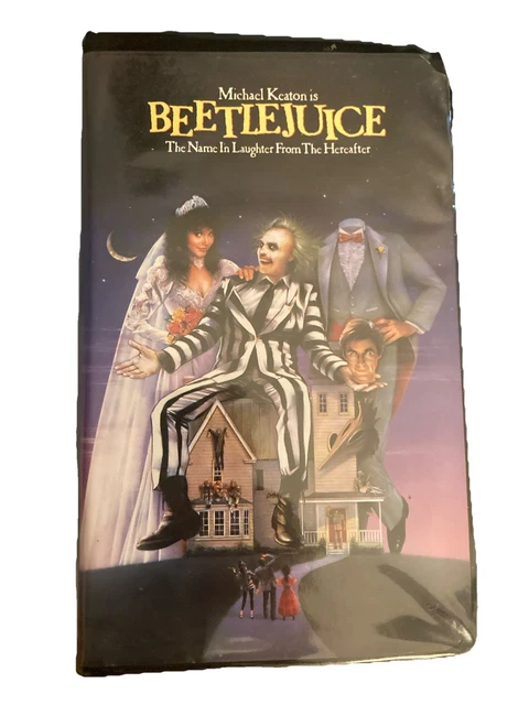 BEETLEJUICE (VHS, 1998, Clam Shell) £8.91 - PicClick UK