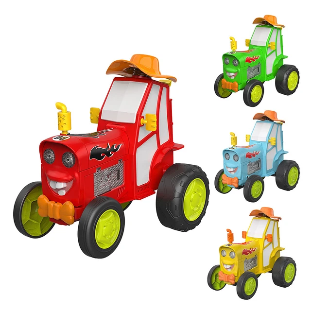 CRAZY JUMPING CAR Toy Rechargeable RC Stunt Car with LED Lights for Kid ...