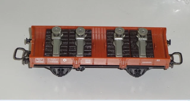 JOUEF HO WAGON avec 4 vérins de stabilisations pour grue Cockerill 85T réf 6963 EUR 18,00 ...