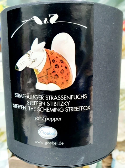 SALZSTREUER GOEBEL, ADAM und Ziege EUR 30,00 - PicClick DE