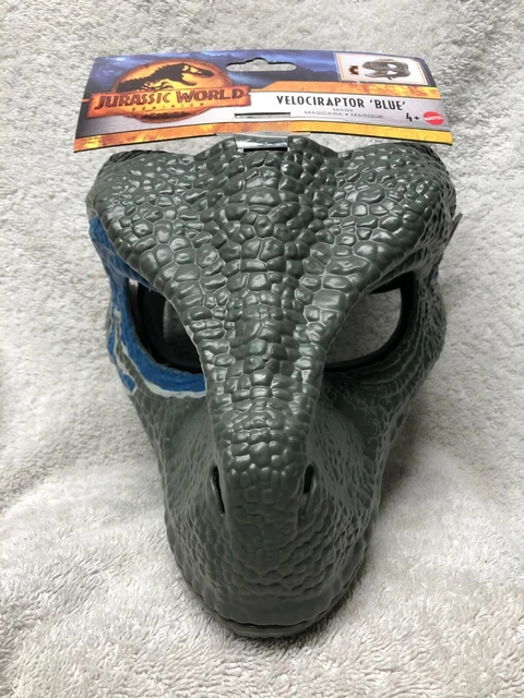 JURASSIC WORLD DOMINION Mask VELOCIRAPTOR “BLUE” £29.02 - PicClick UK