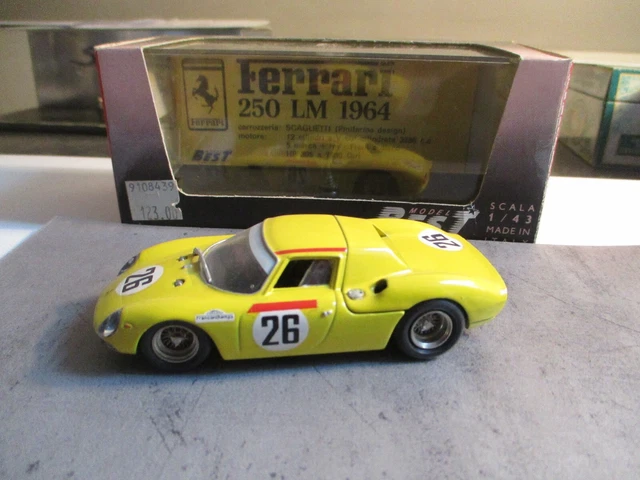FERRARI 250 LM - 2e 24 Heures du Mans 1965 - Box 1/43 EUR 40,00 ...