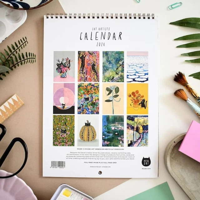 HANGABLE 2024 CALENDAR 2024 Daily Organiser Calendar Home $15.63 ...