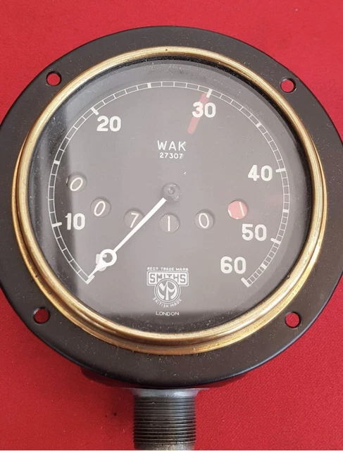 SMITHS VINTAGE WAK Speedometer Governor Type Pre War Austin Rover ...