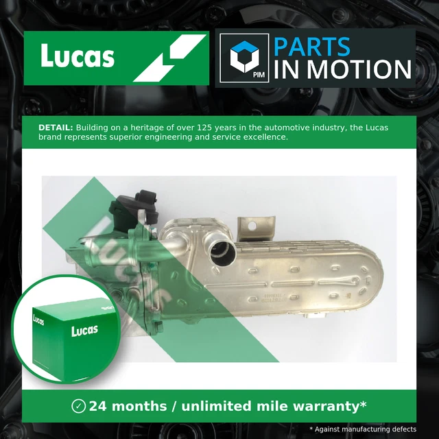 EGR VALVE COOLER fits VW PASSAT 3B5, 3C2, 3C5 00 to 11 Lucas 038131512H ...