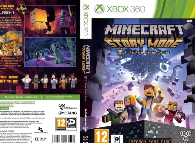 MINECRAFT STORY MODE (us) inlay/cover art £5.43 - PicClick UK