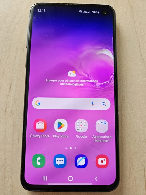 SAMSUNG GALAXY S10E 128gb SM-G970F Désimlocké EUR 110,00 - PicClick FR