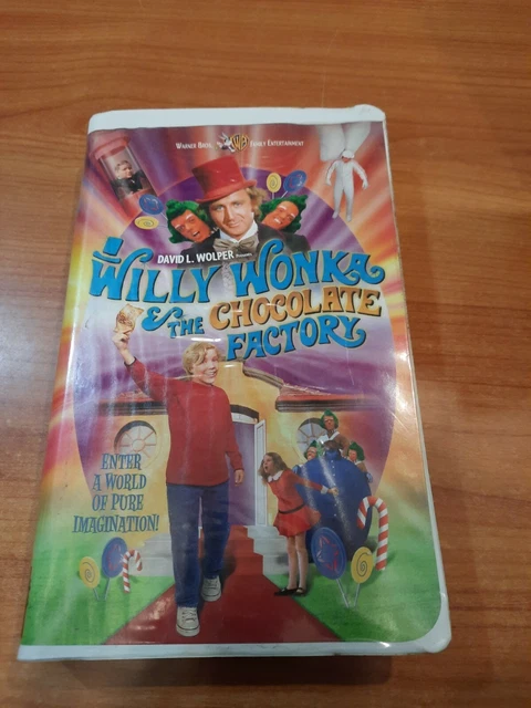 WILLY WONKA & the Chocolate Factory Movie 1971 -VHS *Tested* £5.64 ...