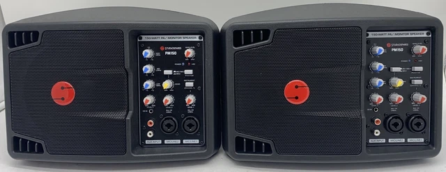 STUDIOSPARES PM150 PERSONAL Monitoring System Monitors Speakers 150Watt ...