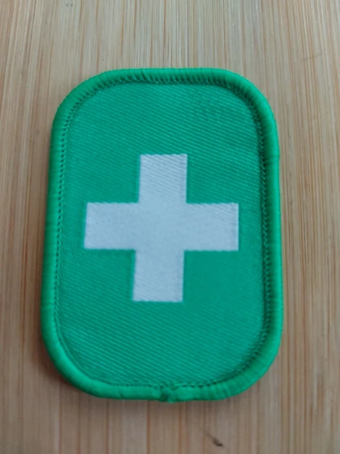 CURRENT UK SCOUTING Scout Cub Beaver Leaders First Aid Uniform Badge ...