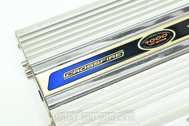 RARE: CROSSFIRE MONOBLOCK Power Amplifier - Vr1000D - 1000W - Car Audio ...