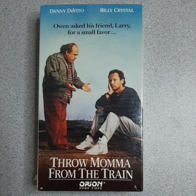 THROW MOMMA FROM the Train VHS 1987 Danny DeVito Billy Crystal NEW ...