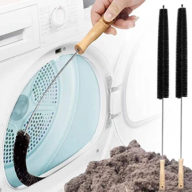PIPE BRUSH WITH Bendable Steel Wire Flexible Radiator Dryer Vent Kit ...