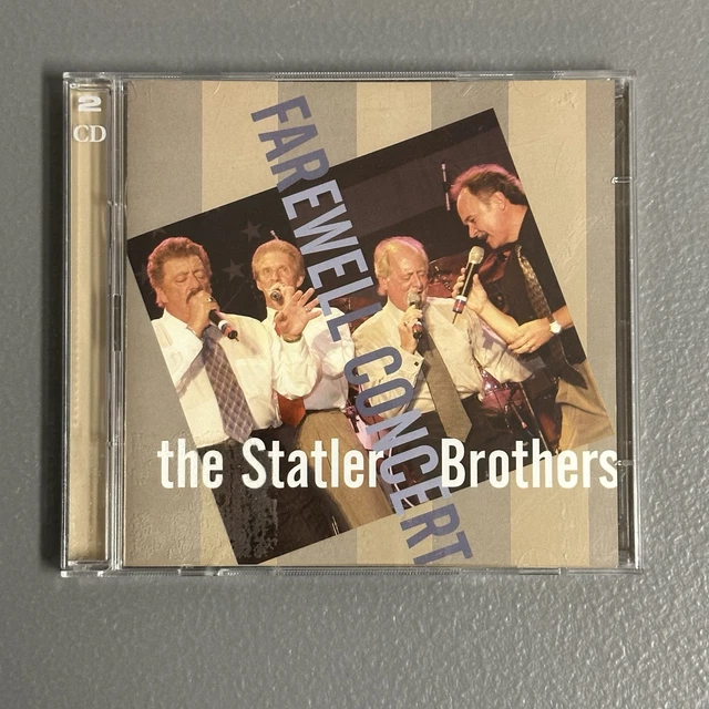 THE FAREWELL Concert by The Statler Brothers, Audio CD, July 2003, 2 ...