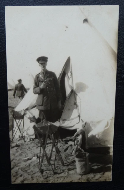 BRITISH ARMY OFFICER 2nd LIEUTENANT REAL WW1 PHOTO POSTCARD £5.95 ...