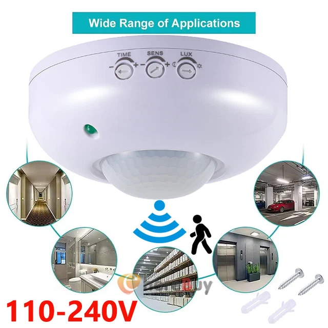 AUTO ON OFF Detector Infrared PIR Motion Sensor Switch LED Light Strip ...