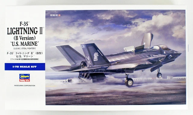HASEGAWA F-35 LIGHTNING II B Version US Marine Model Kit £28.38 ...