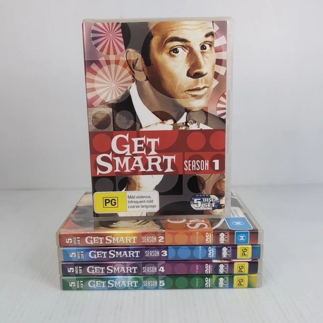 GET SMART: THE Complete 1960's Series (Seasons 1-5) DVD Bundle - Region ...