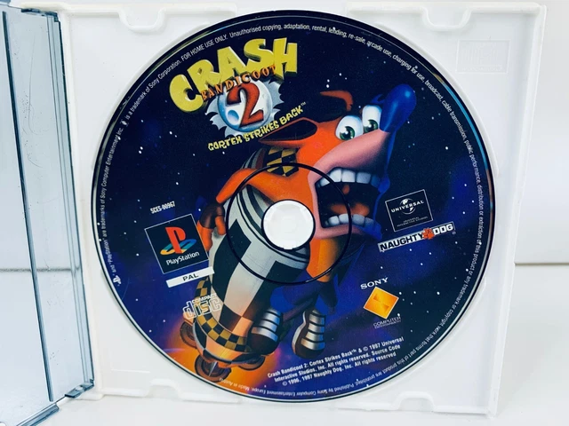 CRASH BANDICOOT 2 Cortex Strikes Back PS1 PlayStation 1 PAL Disc - GC ...
