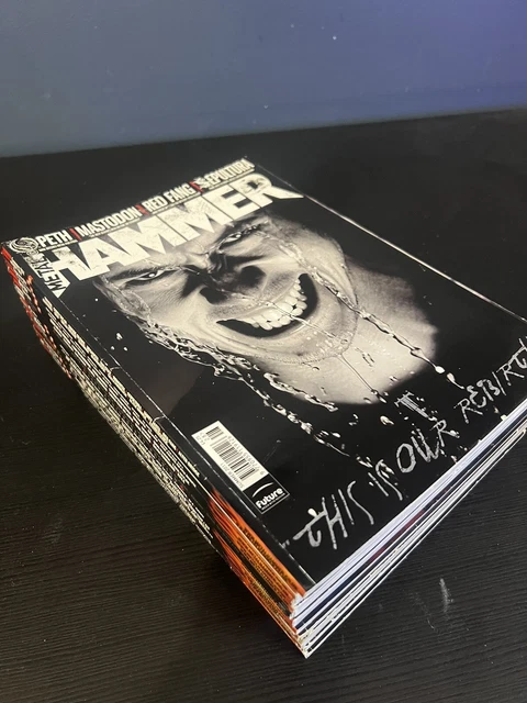 19 METAL HAMMER Magazines 2010/11 Bundle Job Lot Bulk Heavy Rock Thrash ...